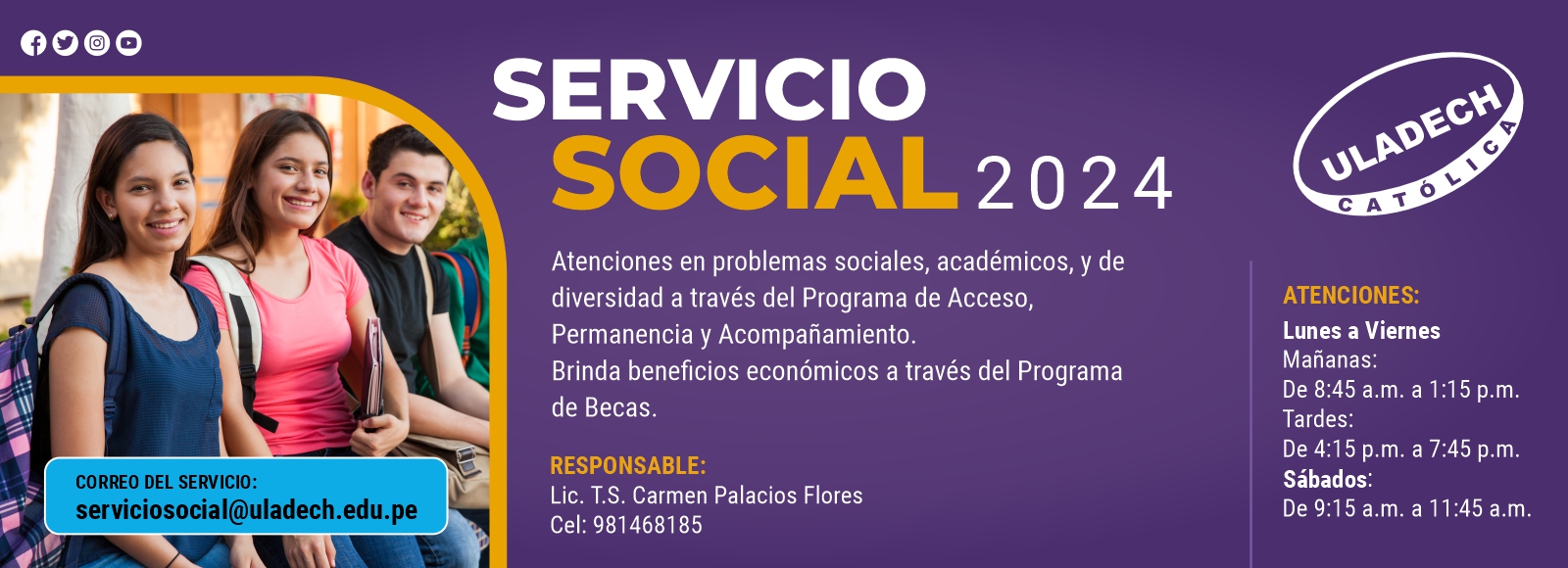 Servicio Social - ULADECH Católica